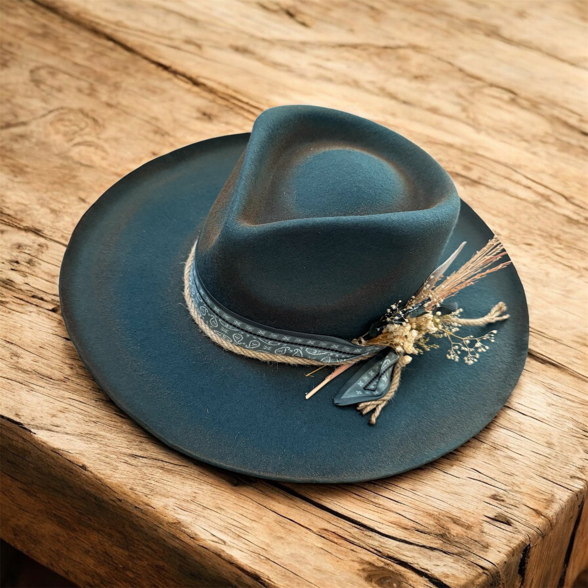 Custom Wool Curled Brim Hat – Madd Hadder Mary